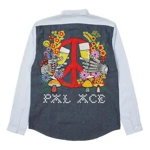 PALACE Long Sleeve Shirt - Grey