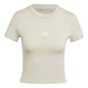 Adidas 3-stripes Slim T-shirt - White