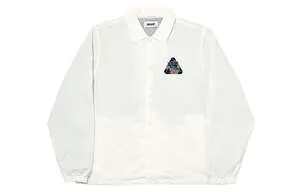 PALACE Triangle Pattern Logo Lapel Jacket - White