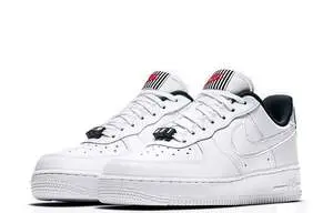 Nike Force 1 '07 Se Lx "broken Hearted" Sneakers - White/black