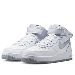 Nike Force 1 Mid '07 Sneakers - White/wolf Grey