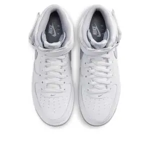Nike Force 1 Mid '07 Sneakers - White/wolf Grey