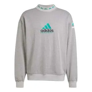 Adidas Eqt Reflective Crewneck Sweatshirt - Medium Grey Heather