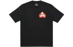 PALACE Heart Shape Tri-ferg Short Sleeve T-shirt - Black