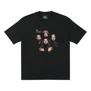 PALACE Short Sleeve T-shirt With Graphic Print - Black