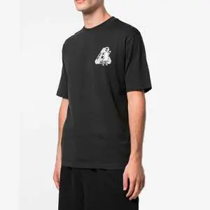 PALACE Graphic Print Short Sleeve T-shirt - Black