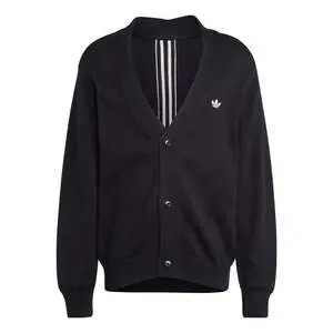 Adidas Rifta Oversized Intarsia Cardigan - Black