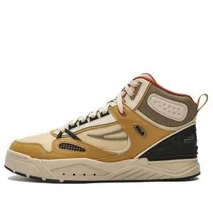 FILA Slam Mid Skate Shoes - Tan/black/red