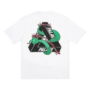 PALACE Hesh Mit Fresh Logo Short Sleeve T-shirt - White
