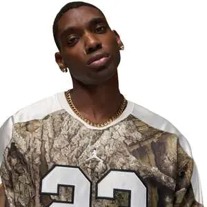 JORDAN Realtree' Camouflage Pullover Jersey - Medium Olive/sail