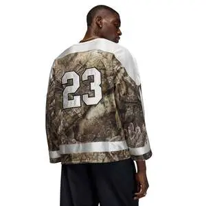 JORDAN Realtree' Camouflage Pullover Jersey - Medium Olive/sail