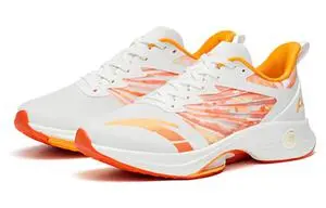 ANTA Mach 3.0 Athletic Sneakers - White/orange