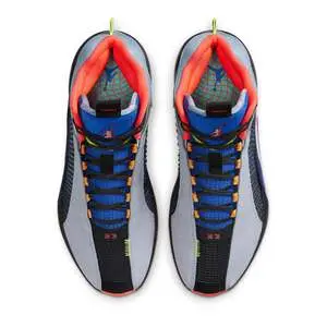 JORDAN 35 Mid Top Basketball Sneakers - Grey