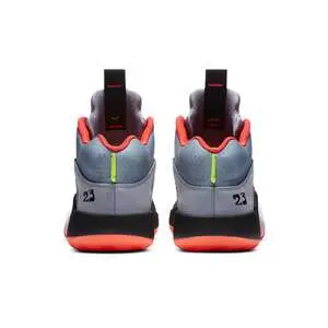 JORDAN 35 Mid Top Basketball Sneakers - Grey
