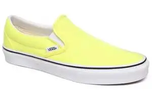 VANS Classic Slip-on Sneakers - Yellow