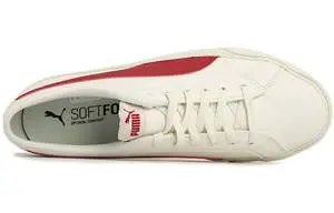 PUMA Bari Z Low Top Sneakers - Creamwhite/red