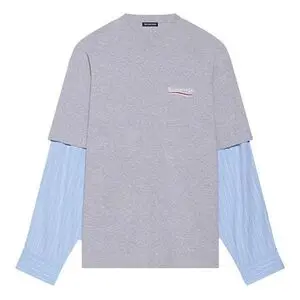 Balenciaga Balenciaga Political Campaign Layered T-shirt 'grey' Grey