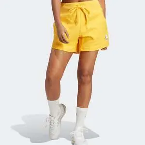 Adidas Lounge Terry Loop Shorts - Gold