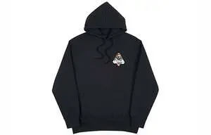 PALACE Graphic Print Hooded Sweatshirt - Black