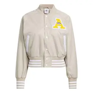 Adidas Originals Collegiate Bomber Jacket - Beige