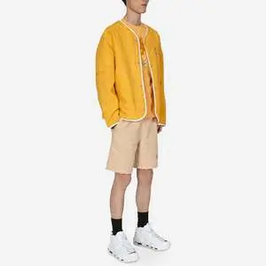 JORDAN X Union Crossover Solid Color Alphabet Pattern Printing Round Neck Short Sleeve Us Edition Yellow - Default Color