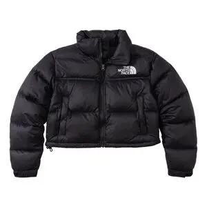 The North Face Nuptse 700 Fill Short Jacket - Black/black