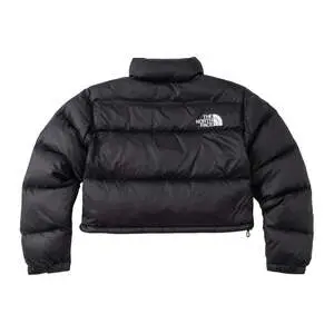The North Face Nuptse 700 Fill Short Jacket - Black/black