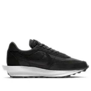 Nike Sacai X Ld Waffle Nylon Sneakers - Black