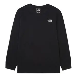 The North Face Cotton Long Sleeved Top - Black