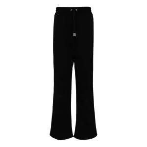Off-White Diag-stripe Embroidered Track Pants - Black