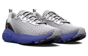 Under Armour Hovr Mega 3 Athletic Shoe - Gray/purple