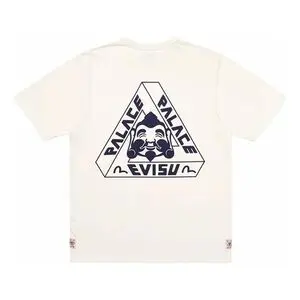 PALACE X Evisu Short Sleeve T-shirt - White