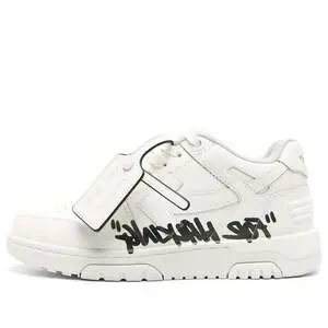 Off-White Out Of Office "for Walking" Sneakers - White/black