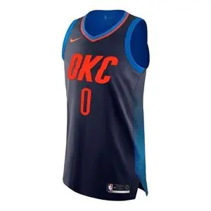 Nike Nba Player Edition Westbrook Thunder Vest - Blue