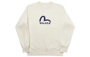 PALACE X Evisu Reversible Crewneck Sweatshirt