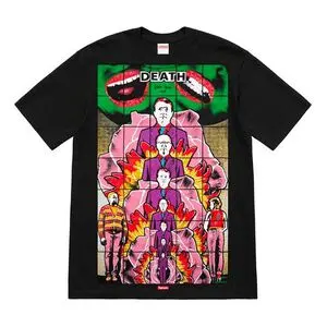 Supreme Ss19 Gilbert George Death Tee - Black
