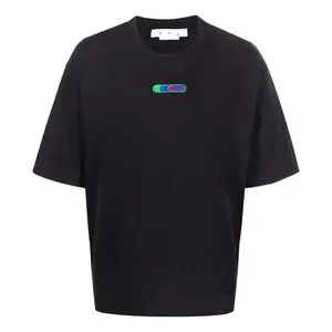 Off-White Weed Arrows Oversized T-shirt 'black Green