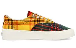 CONVERSE Skid Grip Low Twisted Plaid Sneakers