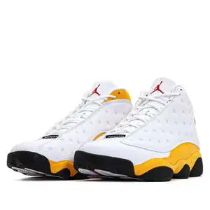 JORDAN Air Retro 'del Sol' Sneakers - White/university Red/del Sol