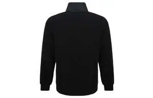 Nike Half Zipper Stand Collar Sports Pullover - Black