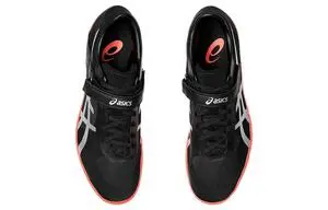 Asics High Jump Pro 3 Track Spikes - Black/silver/red