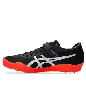 Asics High Jump Pro 3 Track Spikes - Black/silver/red