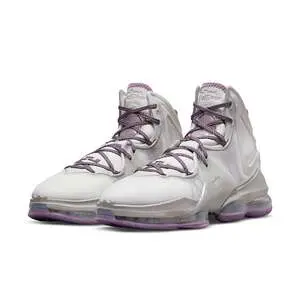 Nike Lebron 19 "the Cast" High Top Sneakers - Grey/purple