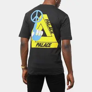 PALACE Tri-smiler Graphic T-shirt - Black