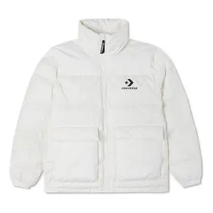 CONVERSE Star Chevron Puffer Jacket - White