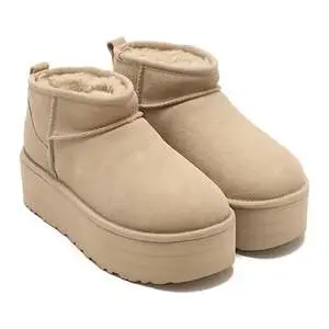 UGG Classic Ultra Mini Platform Boots - Brown