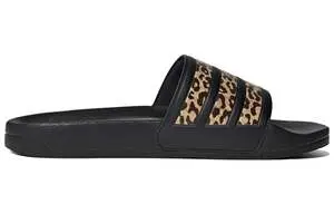 Adidas Hirocoledge X Adilette Shower Slide "takahashi Hiroko Leopard