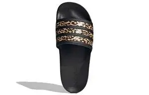 Adidas Hirocoledge X Adilette Shower Slide "takahashi Hiroko Leopard