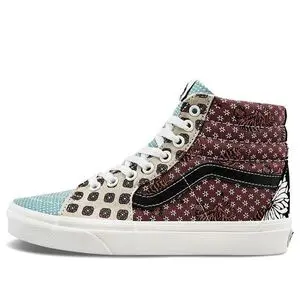 VANS Sk8-hi Tiger Patchwork High Top Sneakers - Black