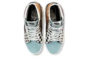 VANS Sk8-hi Tiger Patchwork High Top Sneakers - Black